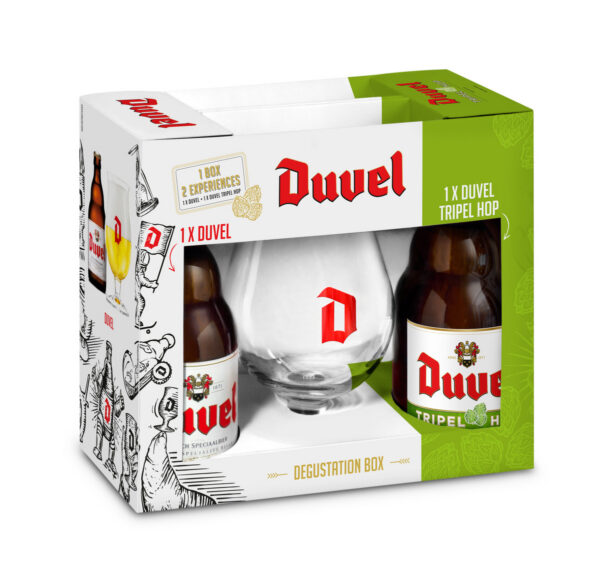 Duvel kinkepakk 2x33cl +klaas - Momentin